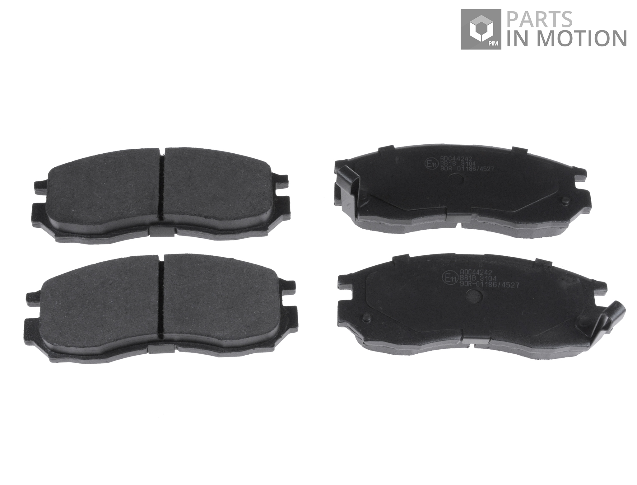Brake Pads Set fits MITSUBISHI COLT Front 1.8 1.8D 88 to 96 ADL ...