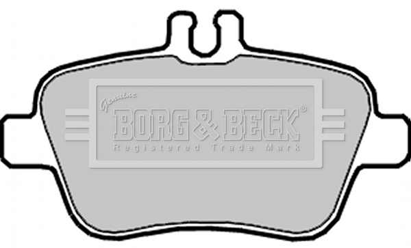 Brake Pads Set BBP2329 Borg & Beck 0064202320 0064207920 0064208020 ...