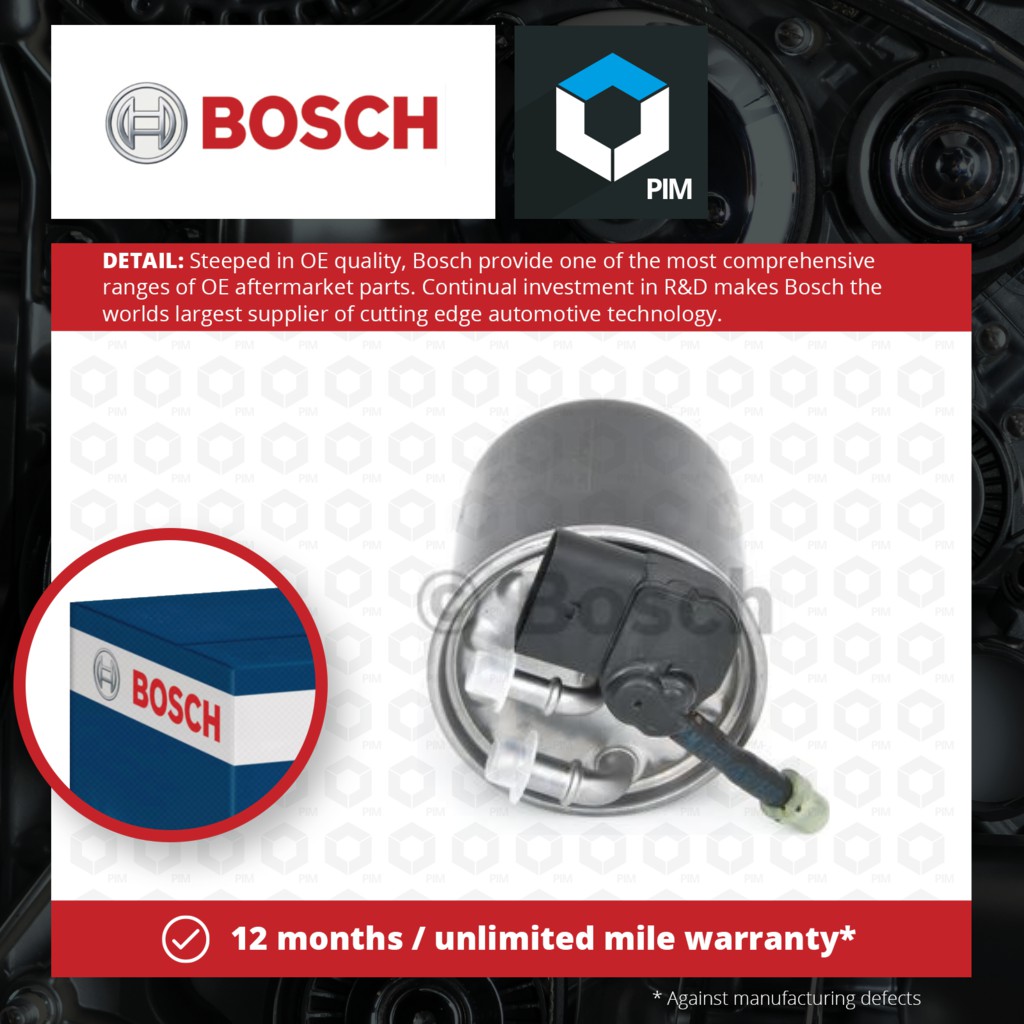 Fuel Filter F026402839 Bosch A6510901652 A6510902852 6510901652 ...